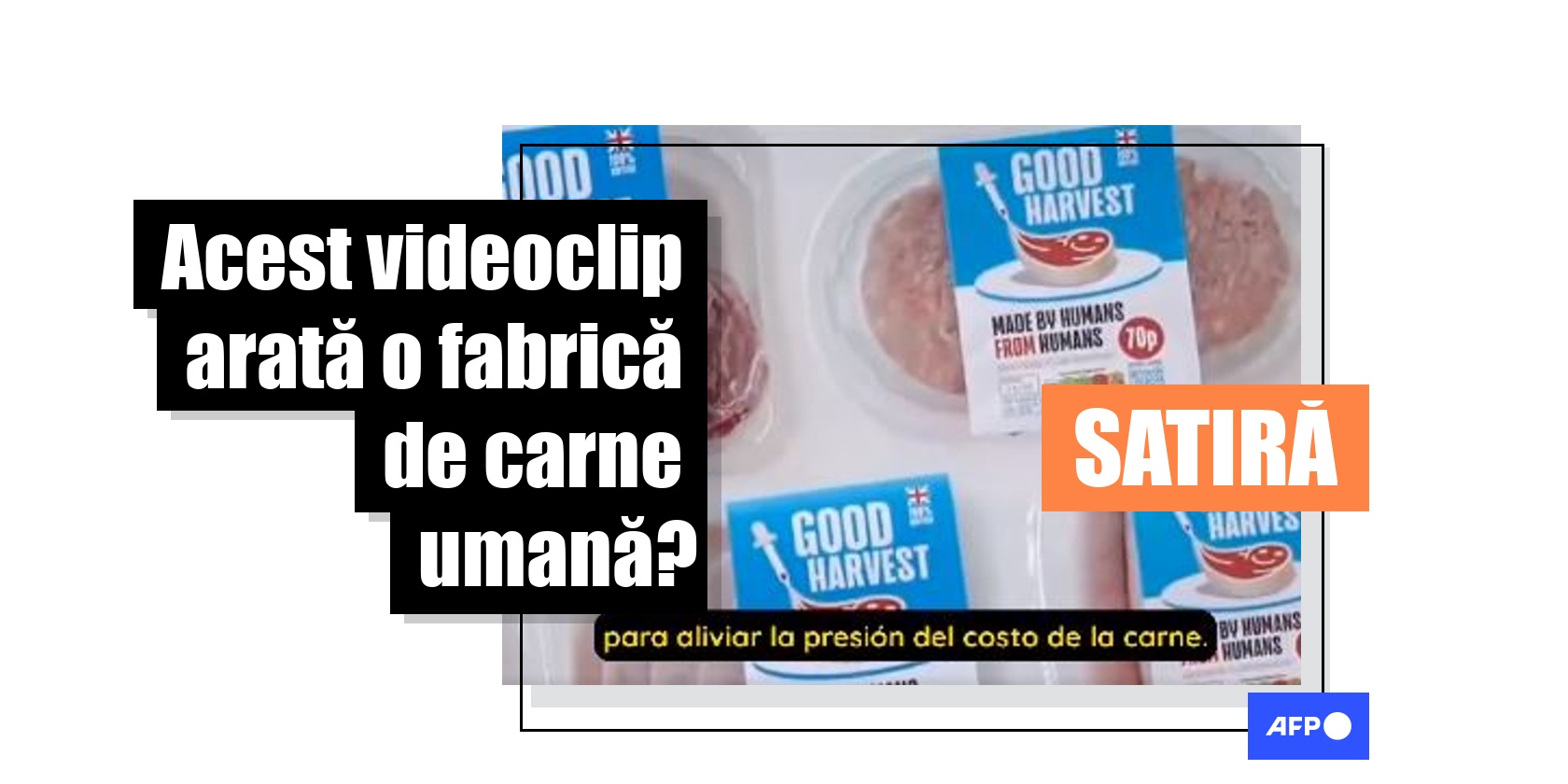 „Miracle Meat” este o satiră, nu un documentar care prezintă o ...